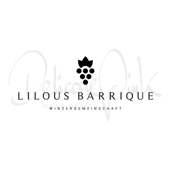 Logo-Design-Template für einen Weinhandel, Weingeschäft, Weinbar oder ...